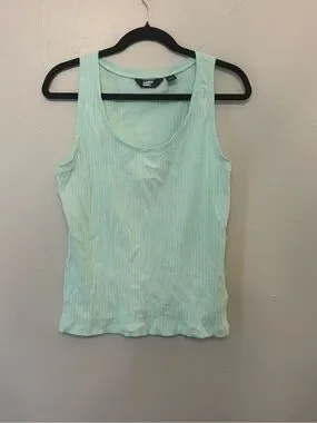 Lands' End | Tops | Lands End Womens Light Mint Ribbed Tank | Poshmark